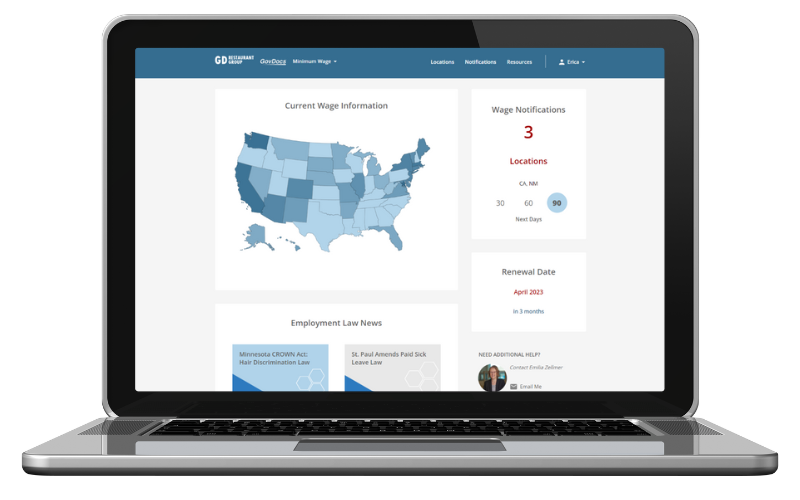 Minimum Wage And Paid Leave Laws Management Govdocs 3786