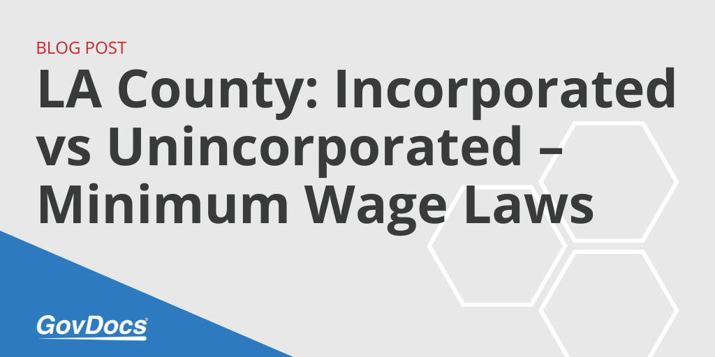 LA County Incorporated Vs Unincorporated Minimum Wage GovDocs LA County Incorporated Vs Unincorporated Minimum Wage GovDocs