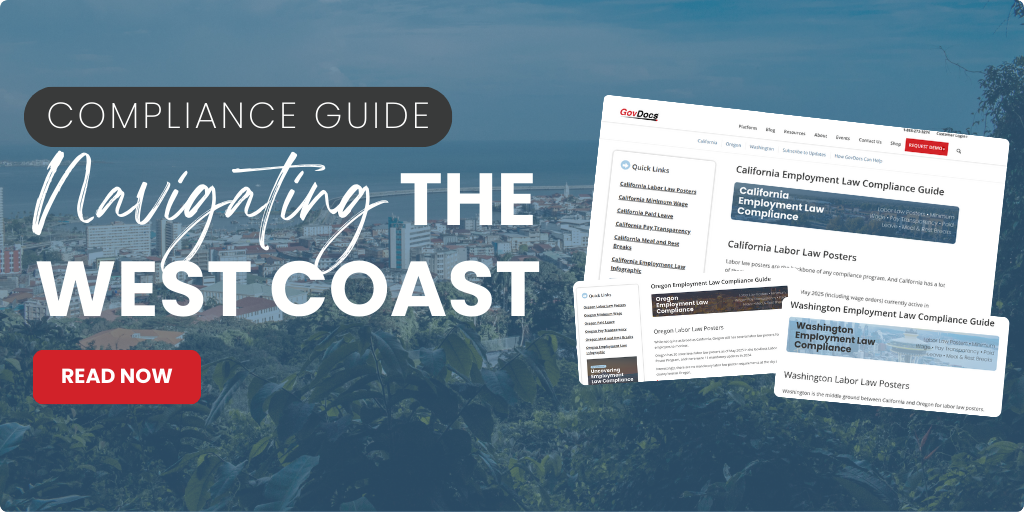 2026 West Coast Compliance Guide | CA, OR, & WA