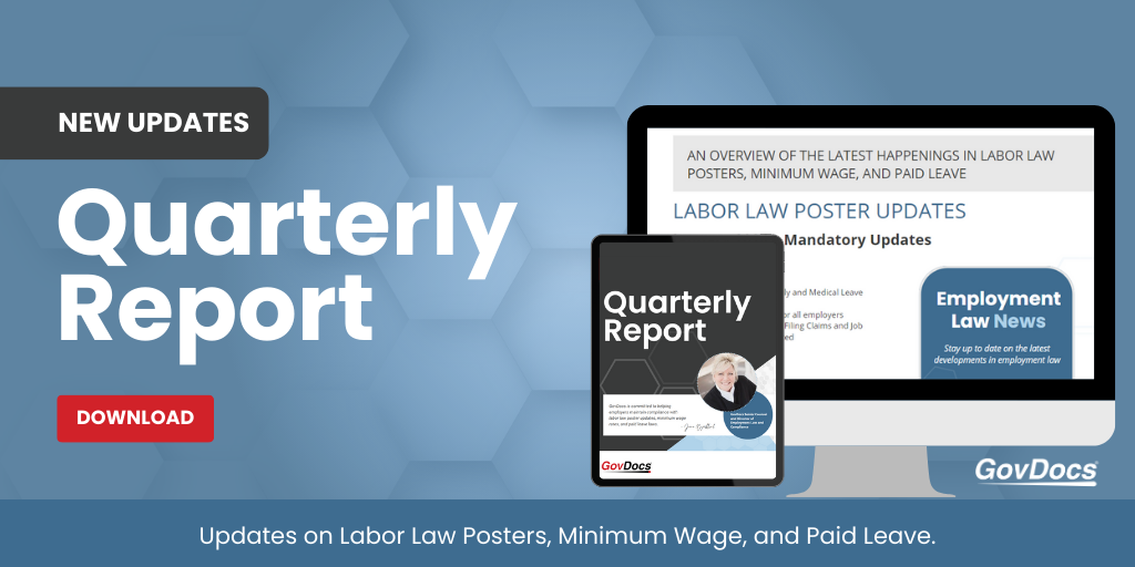 GovDocs Quarterly Report