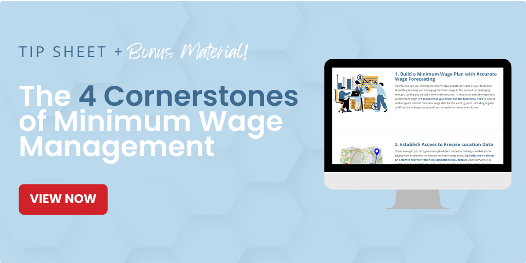 The 4 Cornerstones of Minimum Wage Management - GovDocs