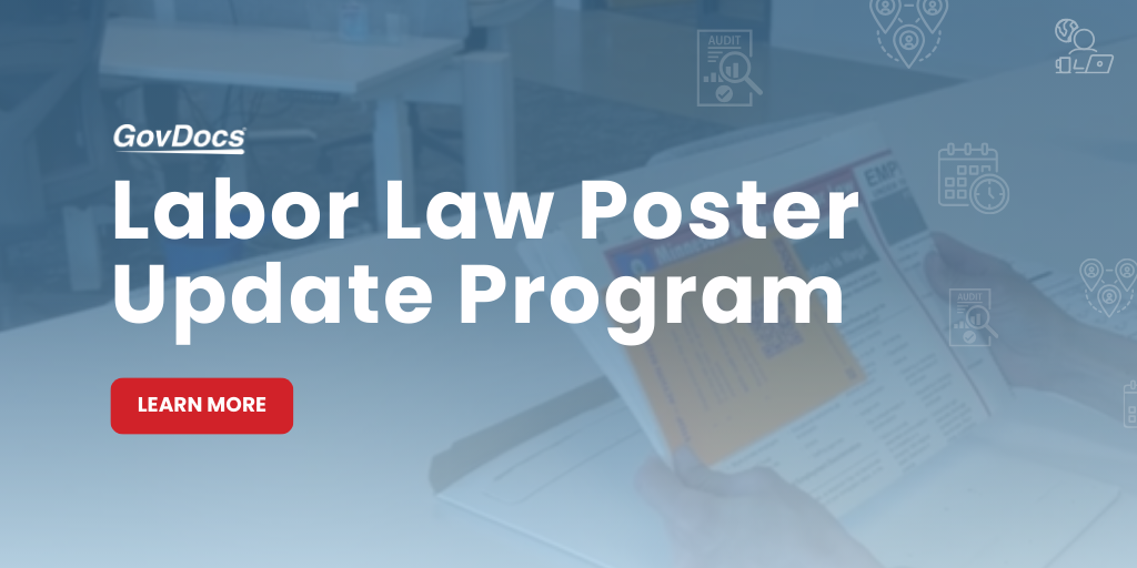 Labor Law Poster Service Update Program - GovDocs