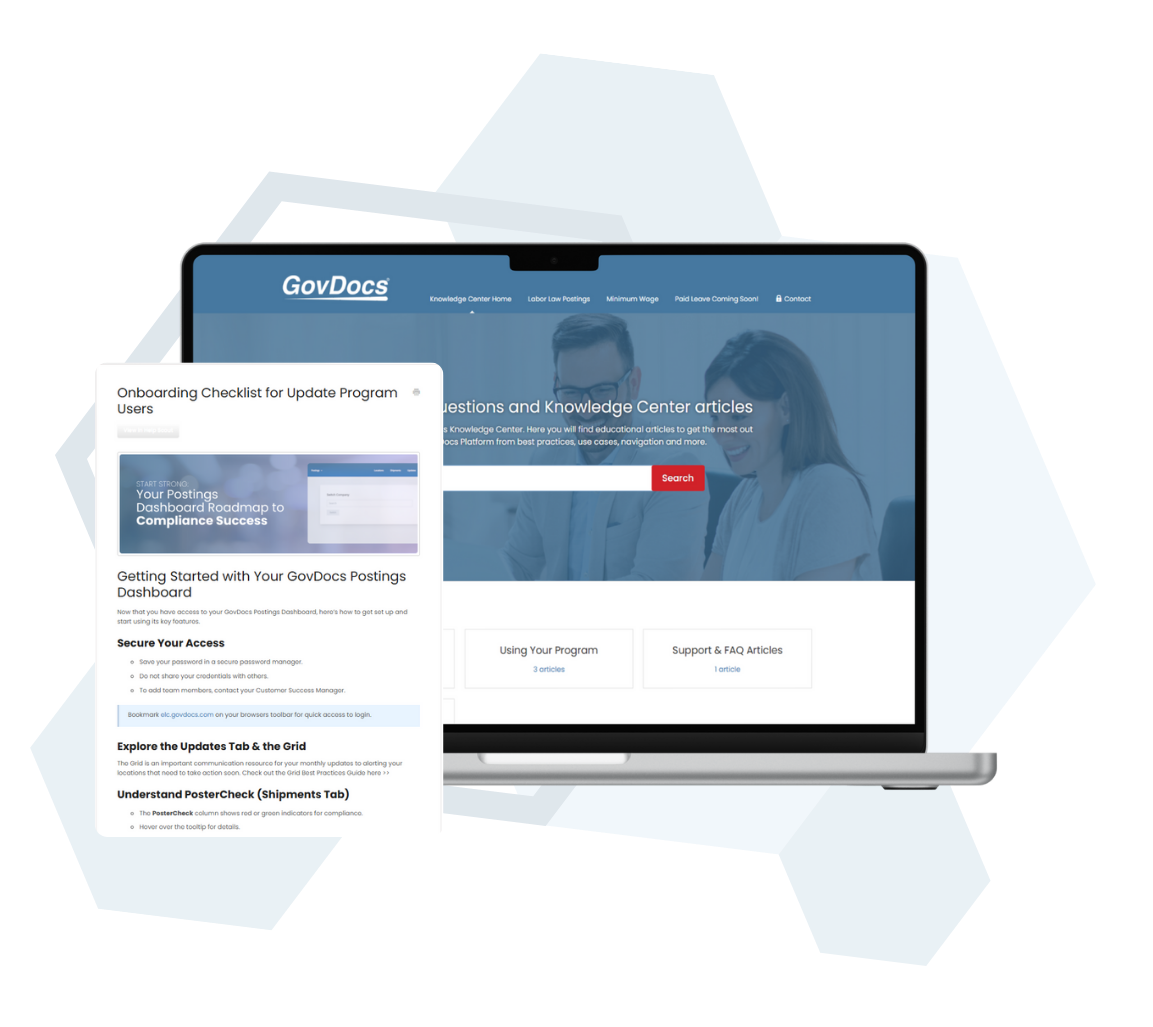 GovDocs Customer Knowledge Center