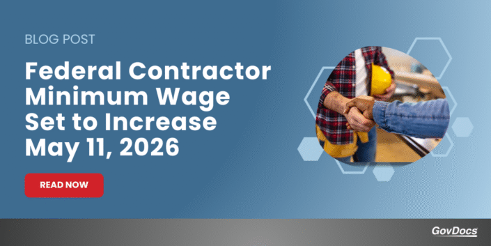 Federal Contractor Minimum Wage Increase May 11, 2026 - GovDocs